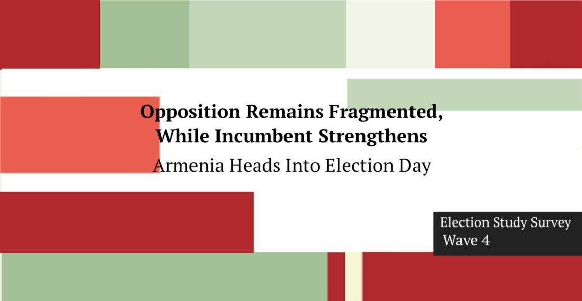 Opposition Remains Fragmented, While Incumbent Strengthens: Armenia ...